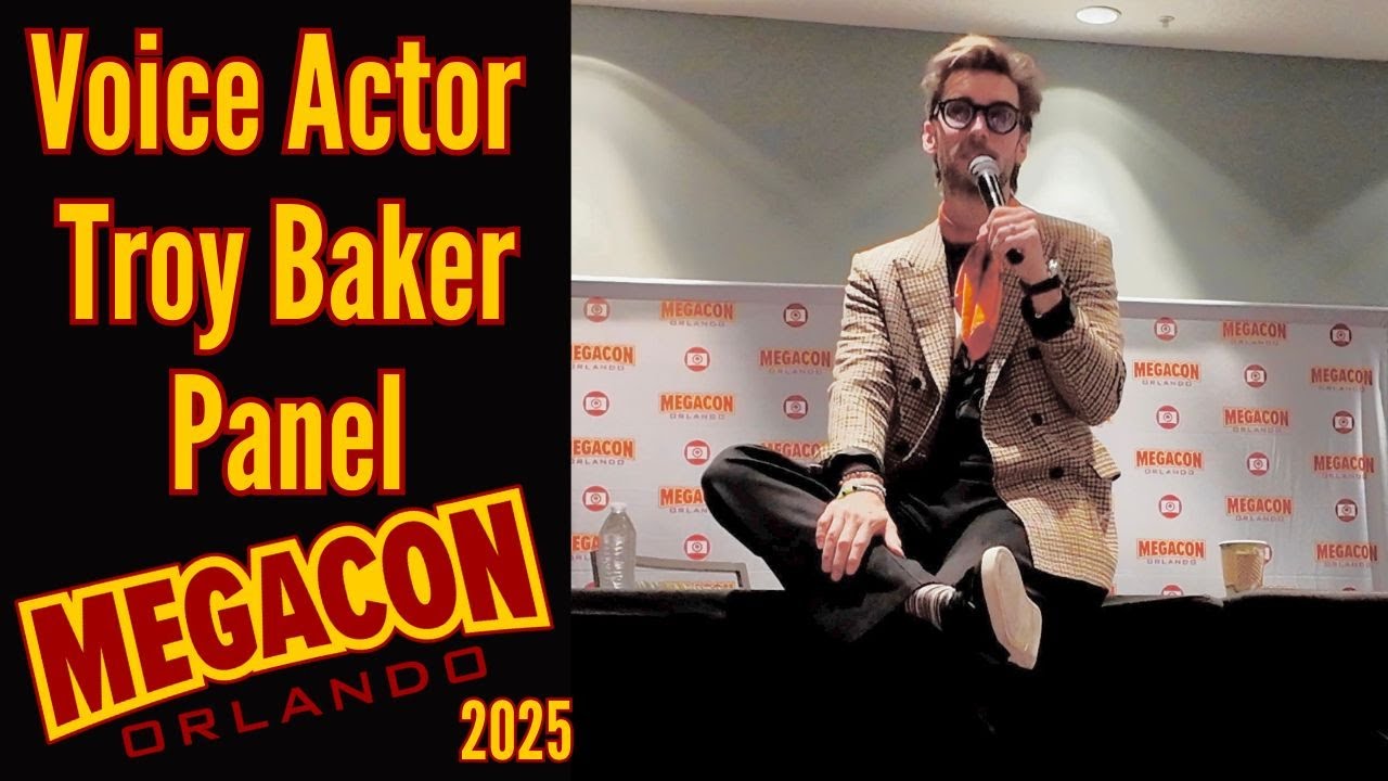 The Voice Behind the Games: Troy Baker - Megacon 2025 - YouTube
