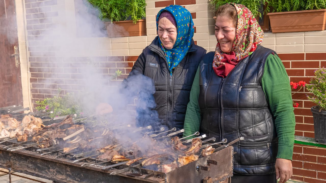 6 DELICIOUS KEBAB RECIPE. MIXED KEBAB ON MANGAL - YouTube