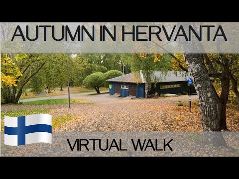 Autumn in Hervanta - Virtual Walking Tour in Tampere, Finland - YouTube