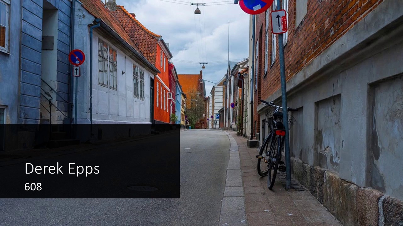 Epps Derek DMP2 - YouTube