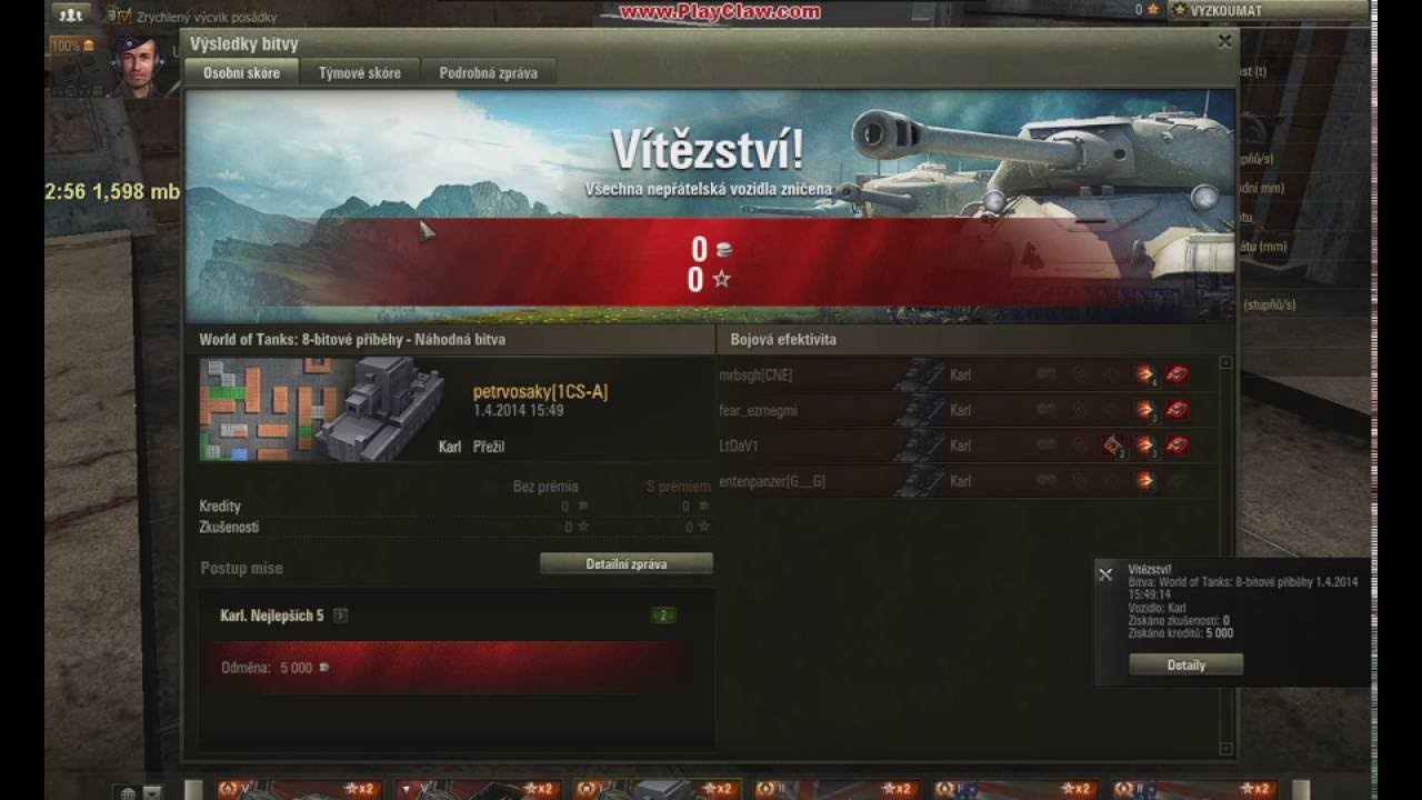 World of Tanks-Aprílový žert, tank Karl - YouTube