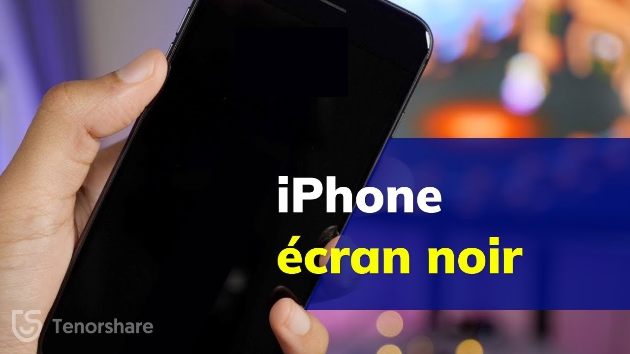 Comment Réparer Un Écran Noir Sur L’Iphone – PPWBP