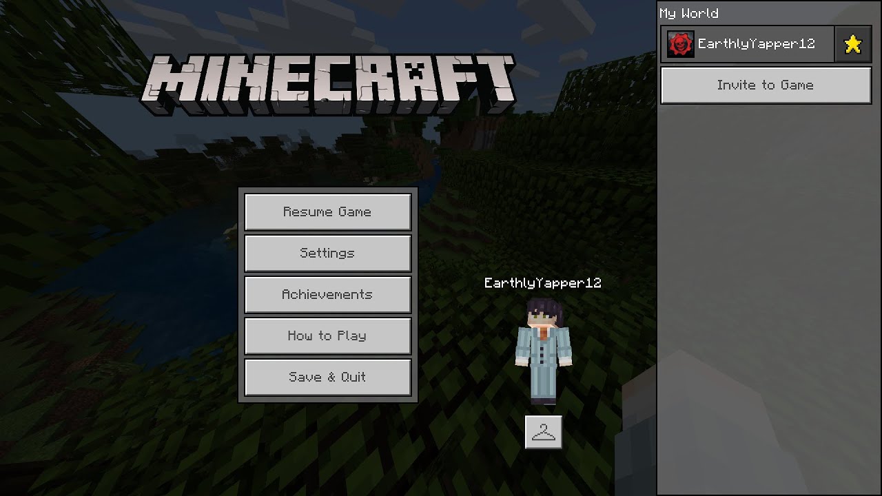 Playing minecraft with my friend. - YouTube