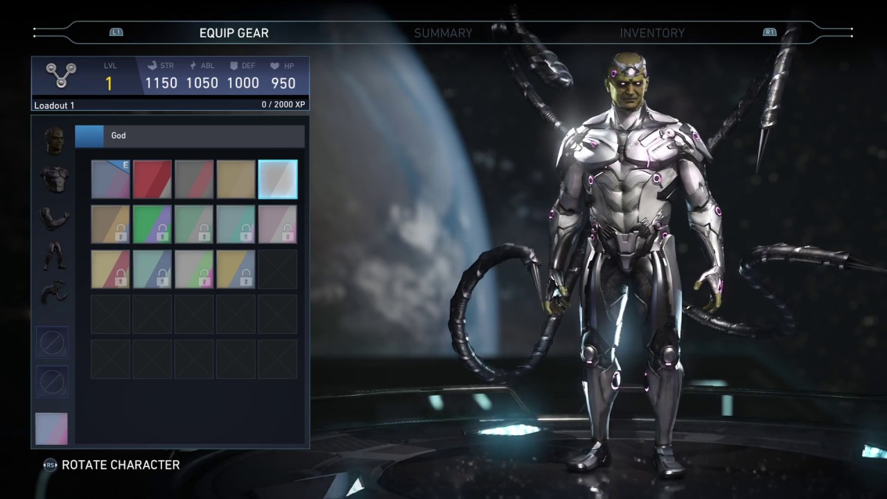 INJUSTICE 2 - EVERY BRAINIAC SHADER/COLOR - YouTube