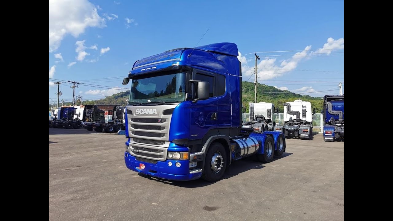 Scania R440 6X2 HighLine - 2014. - YouTube