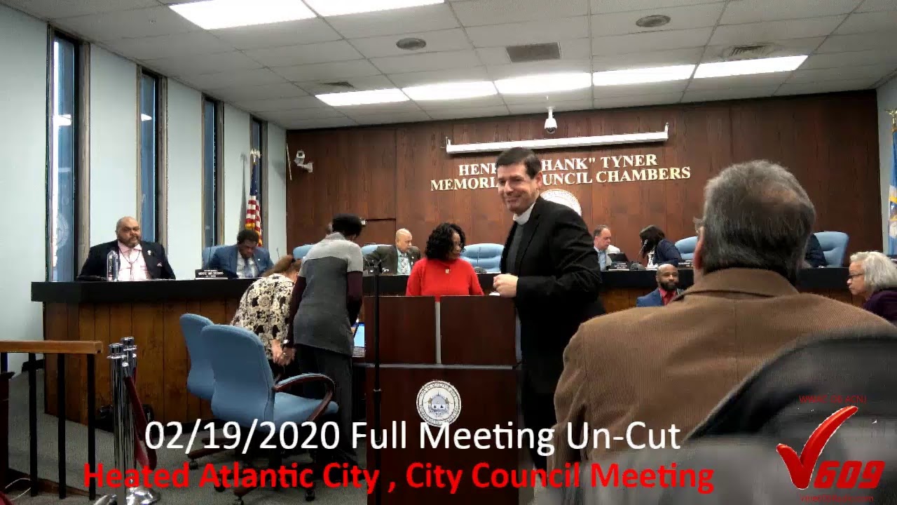 ATLANTIC CITY, CITY COUNSEL MEETING CRASHED BY CRAIG CALLOWAY - YouTube