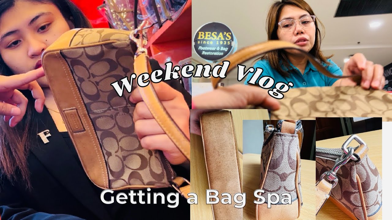 BAG SPA~Cost of cleaning and result #coachbag #coach #cleanwithme # ...