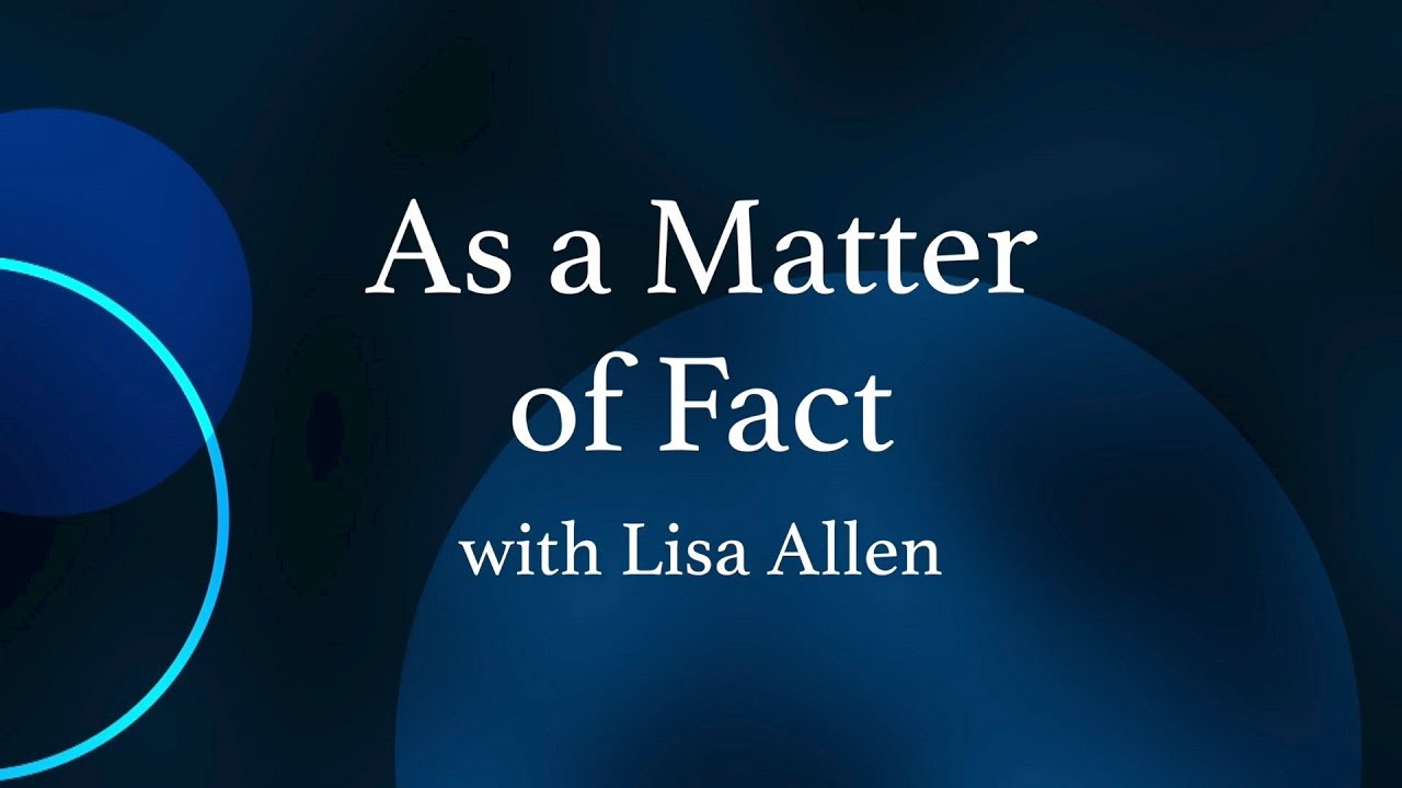 As a Matter of Fact Ep06: Gordon MacInnes - YouTube