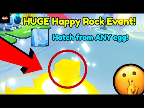 There Is A SECRET In The NEW HUGE HAPPY ROCK EVENT.. | Roblox - YouTube