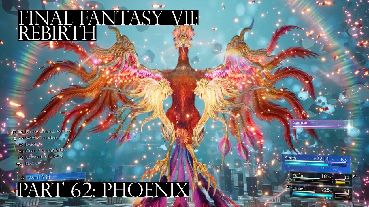 PHOENIX SUMMON OBTAINED!! // Let's Play Final Fantasy VII Rebirth ...