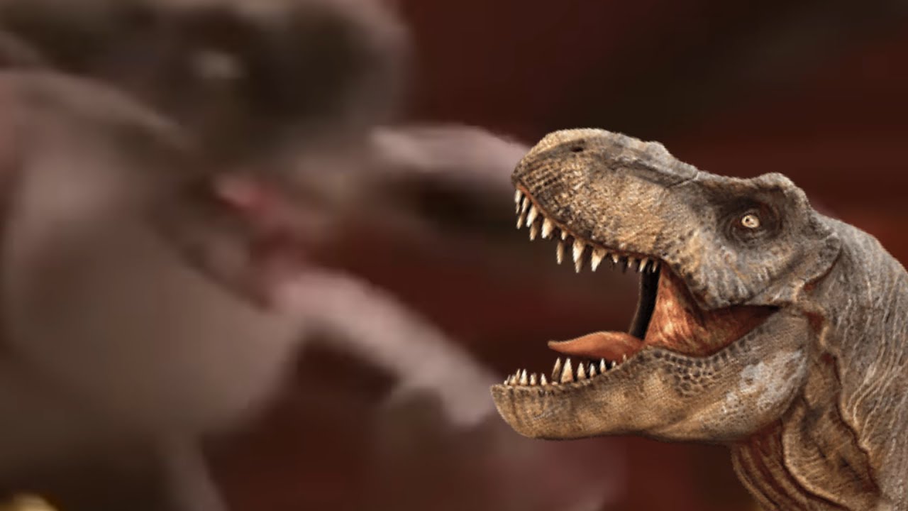 T rex vs lord he qian hu - YouTube