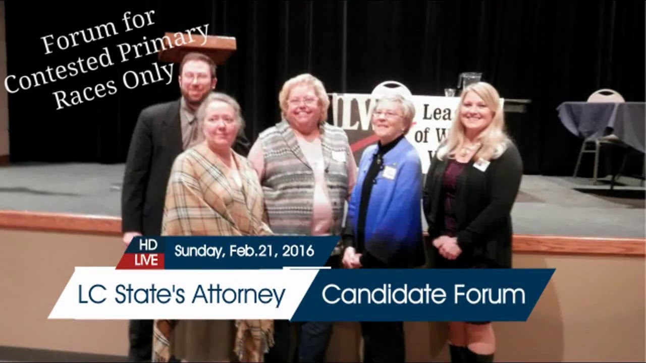 Lake County State's Attorney Candidate Forum 2-21-16 - YouTube