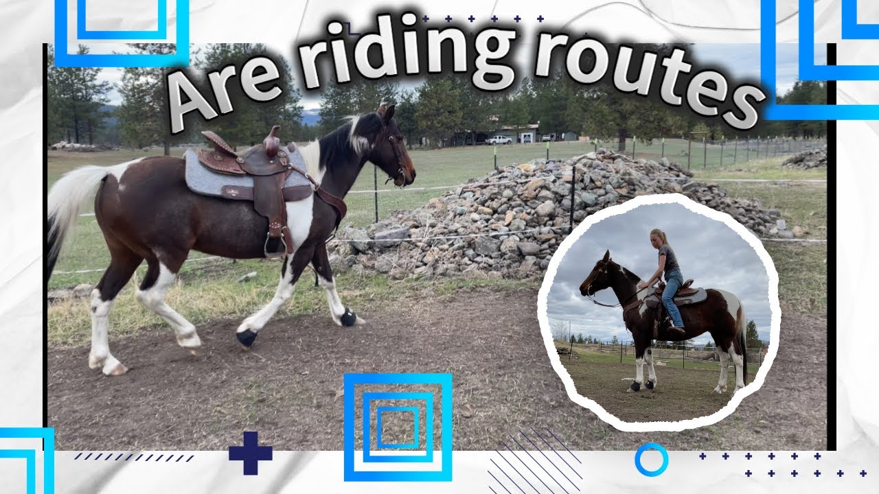 Our riding routes. Part 1 - YouTube