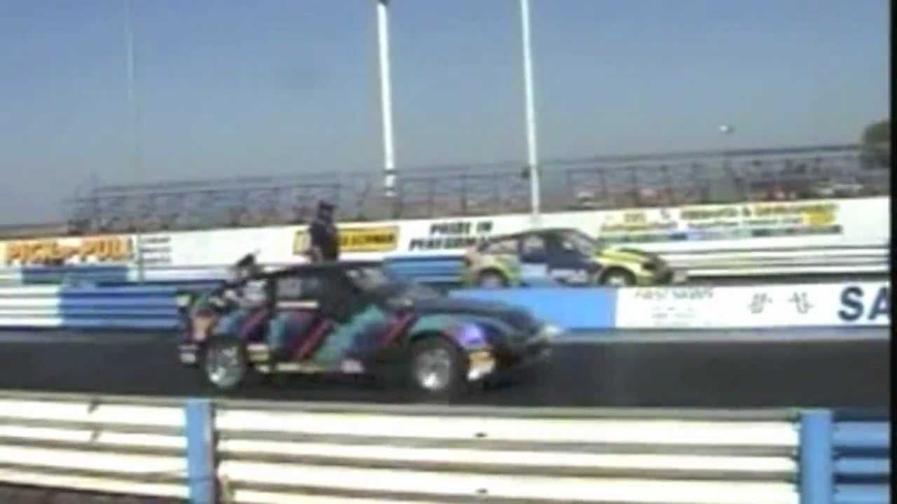 All Motor Honda CRX Drag Car - YouTube