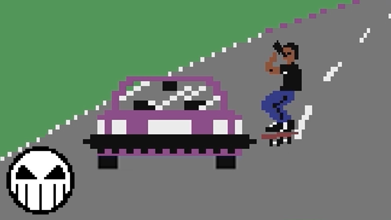 Street Surfer (C64) Gameplay - YouTube