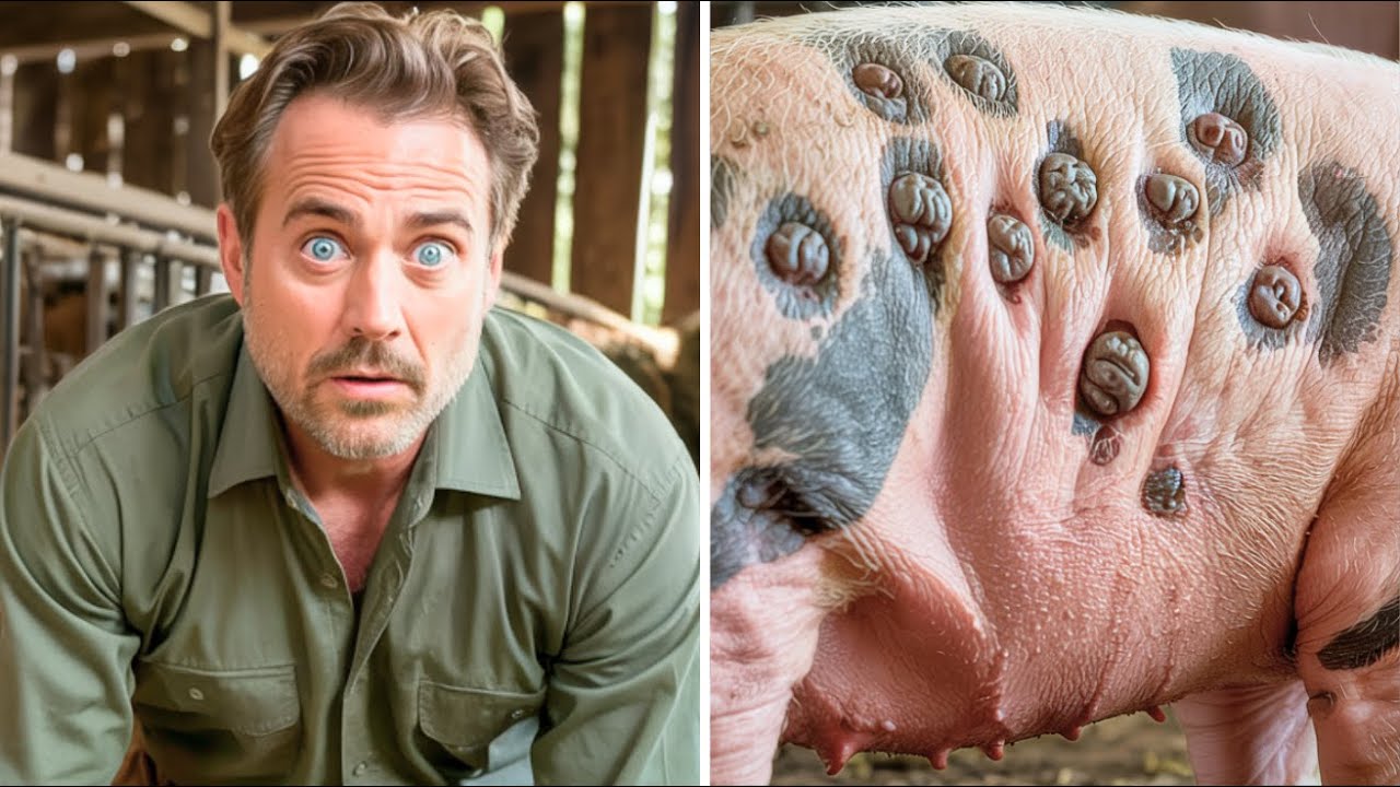 Farmer Thought the Pig's Back Bumps Were Just Pimples—What the Vet ...