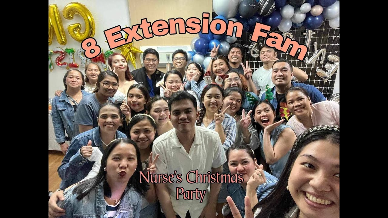 8th Extension Family | Nurses Christmas Party - YouTube