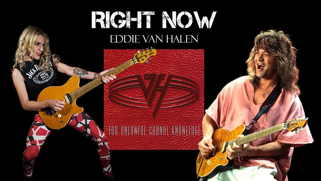 Van Halen - Right Now solo cover - YouTube