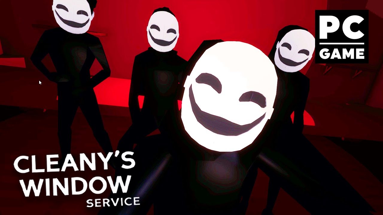 Horror game where you clean windows, but there's a killer in the house ...