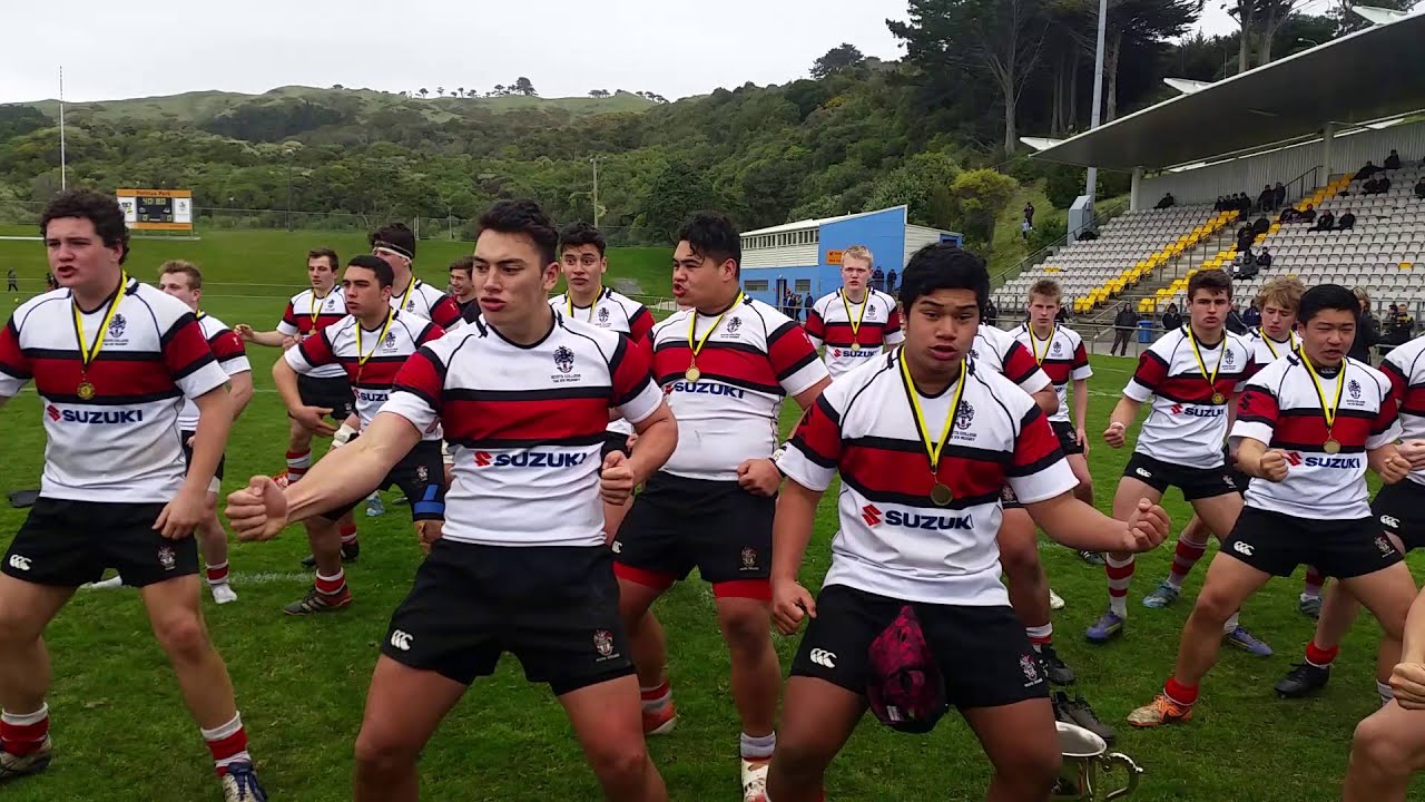 Scots college first fifteen Haka - YouTube