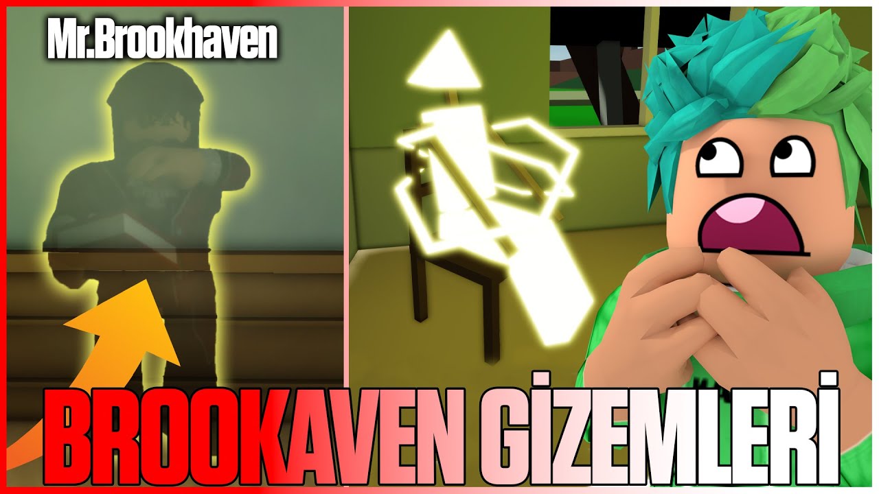 ROBLOX BROOKHAVEN GİZEMLERİ ve YENİ GÜNCELLEME [ MR.BROOKHAVEN GELDİ ...