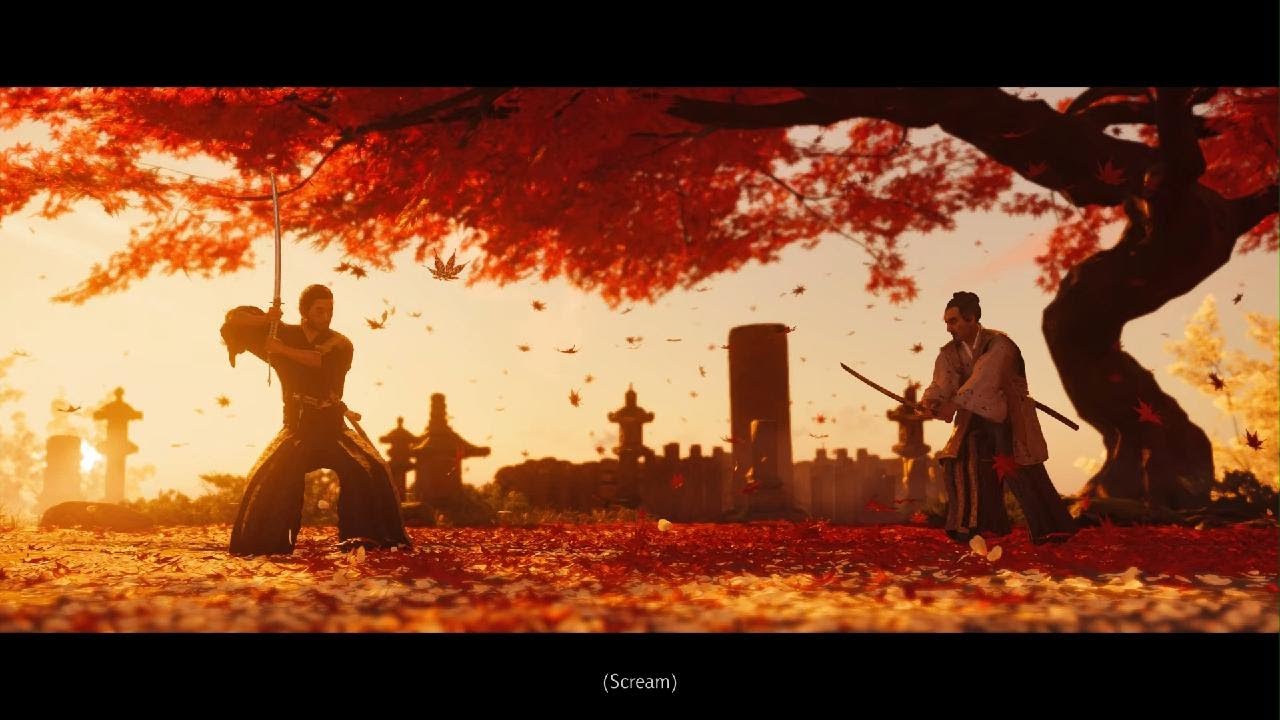 Ghost of Tsushima _ Duel vs Uncle Shimura ( Hard difficulty ) - YouTube