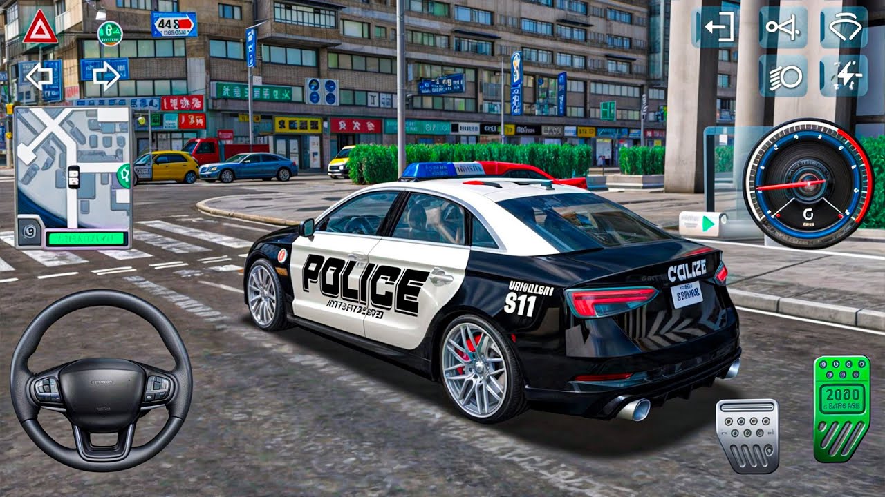 Police Simulator 2025 New EV SUV Police Driver Simulator Chasing 3D ...