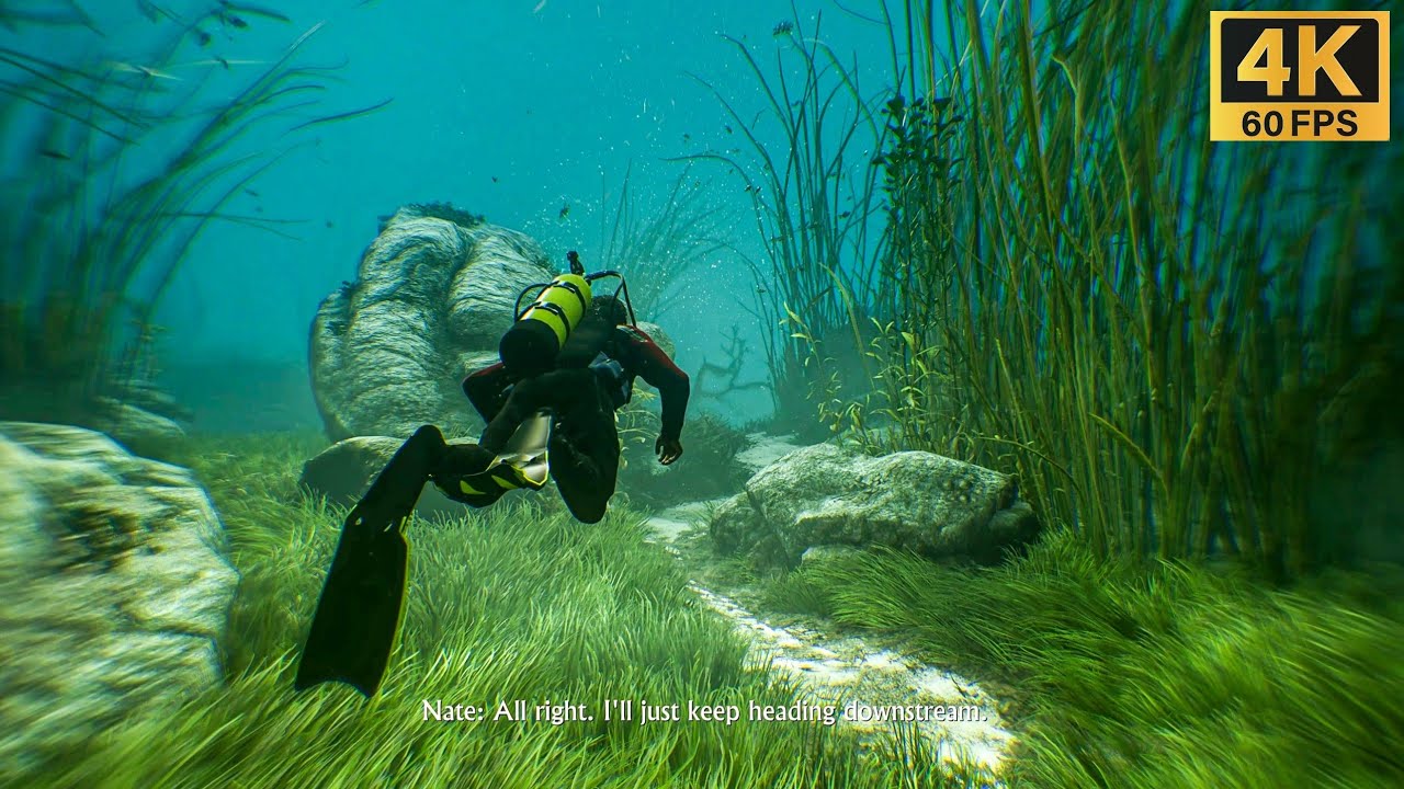 Under Water Operation (The Malaysia Job) - UNCHARTED 4 A THIEF'S END | Realistic [4K 60FPS ...