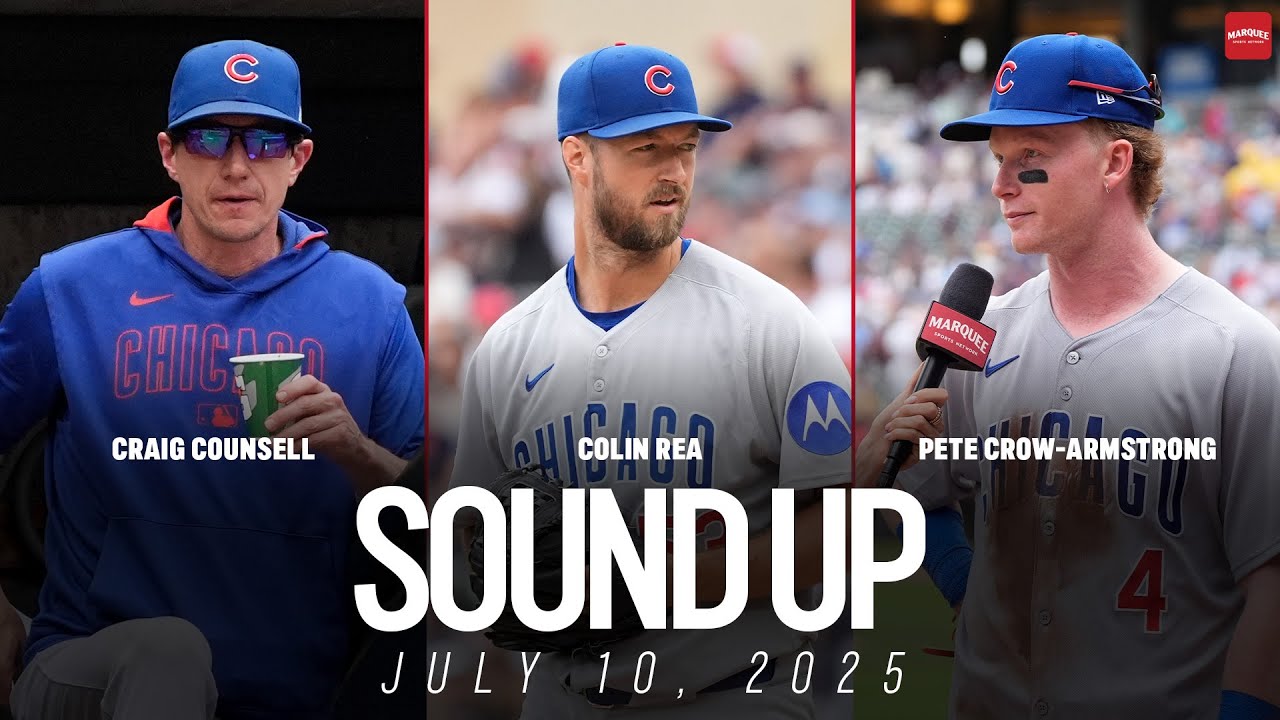 Cubs postgame interviews: Craig Counsell, Colin Rea and Pete Crow ...