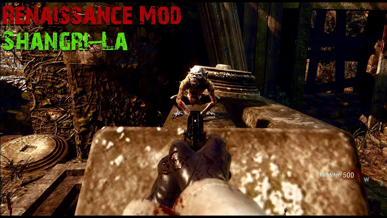 Black Ops Custom Zombies: Shangri-La Renaissance Mod! - YouTube