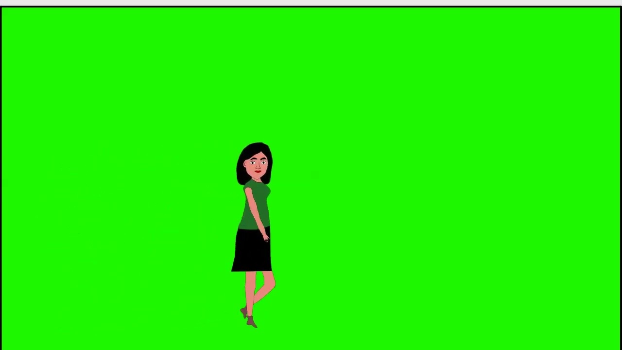 green screen animasi orang berjalan(@jimasi) - YouTube