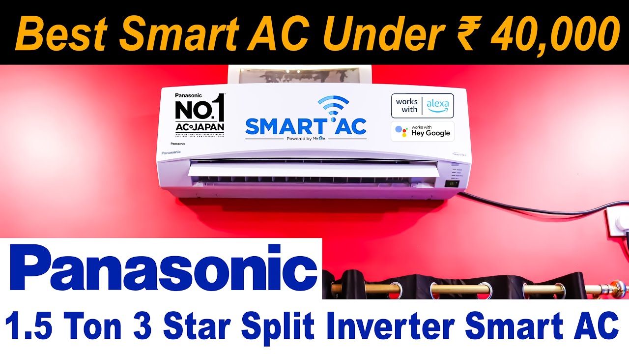 Panasonic Smart Connected AC with MirAIe 1.5 Ton Split Inverter Air ...