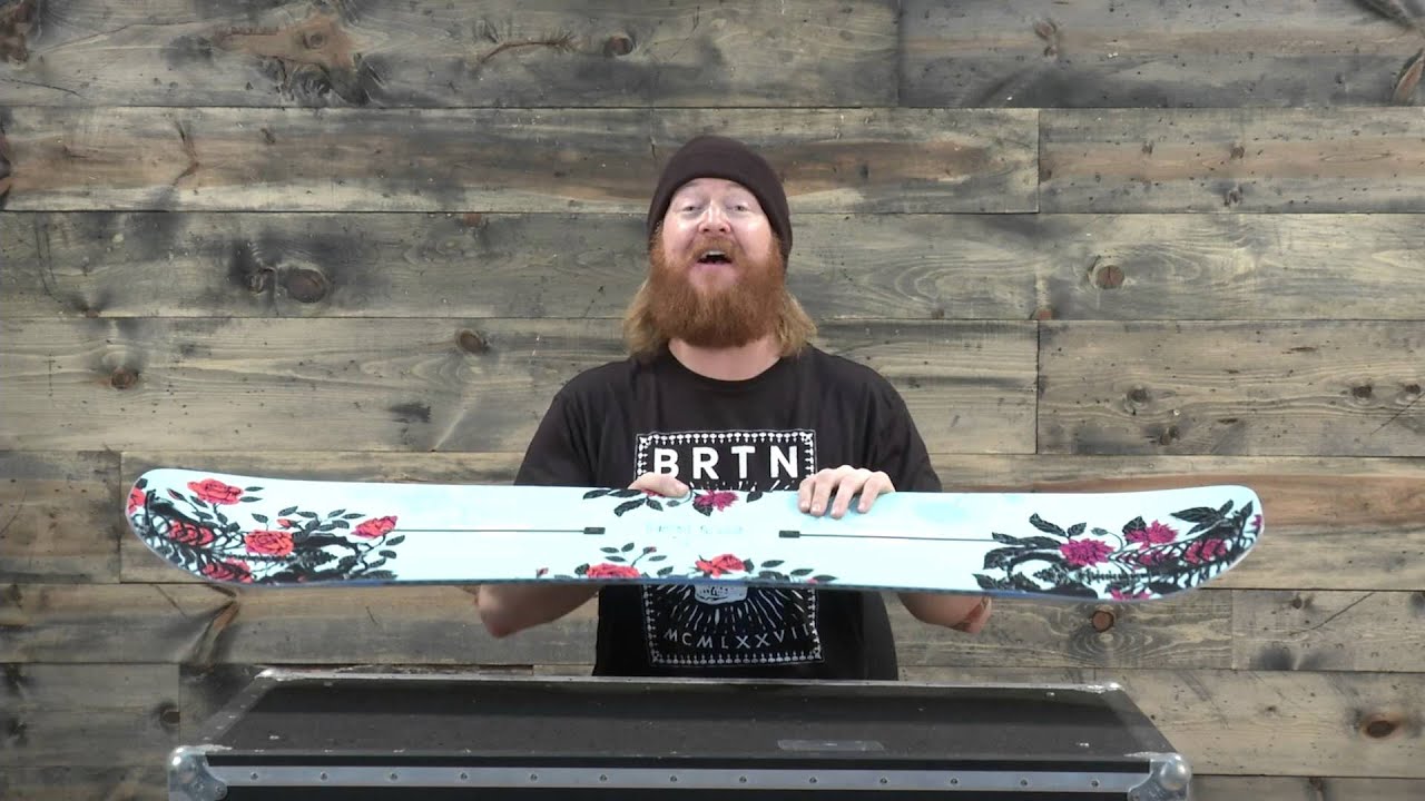 2016 Burton Talent Scout Women's Snowboard Review: The-House.com - YouTube