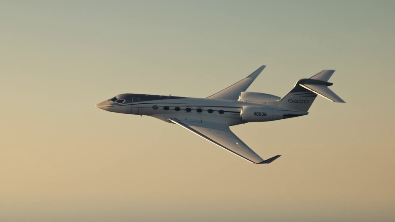 Gulfstream G600 Aerial Media Loop - YouTube