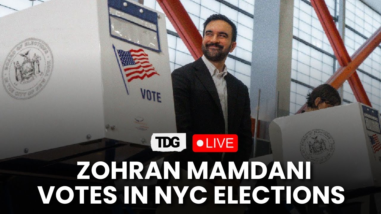 New York Mayor Election 2025 LIVE: Zohran Mamdani Casts His Vote in New ...