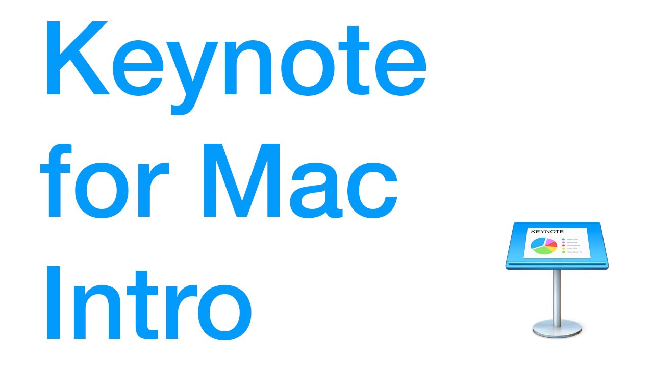 Keynote for Mac Tutorial - YouTube
