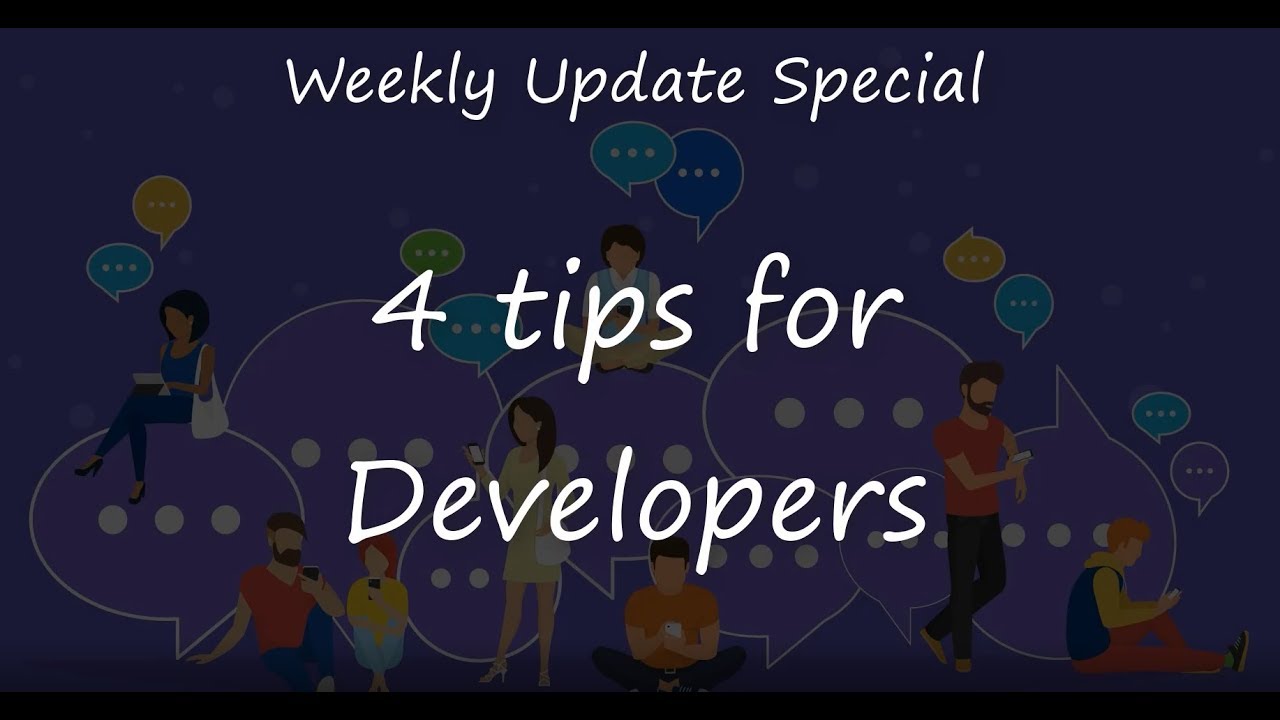 Weekly Update 13 January 2018 (Special Teams Developers Edition) - YouTube