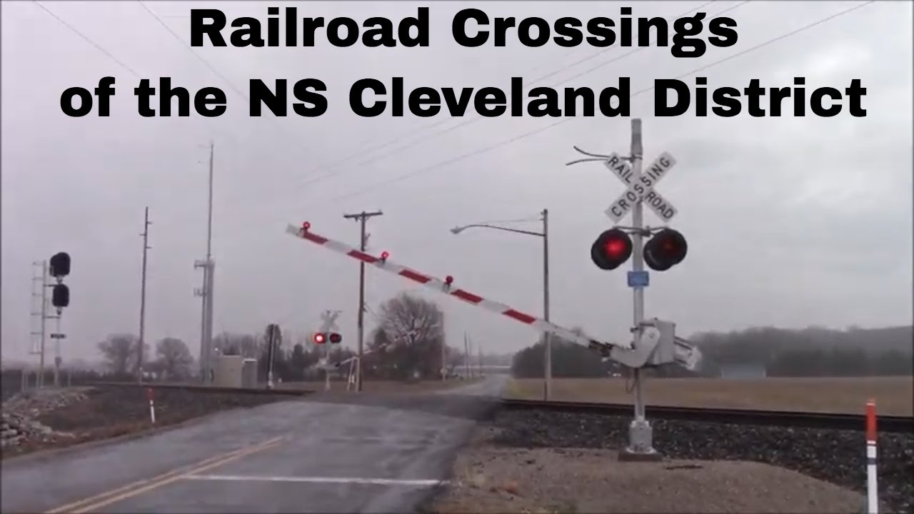 Railroad Crossings of the NS Cleveland District Volume 2 - YouTube