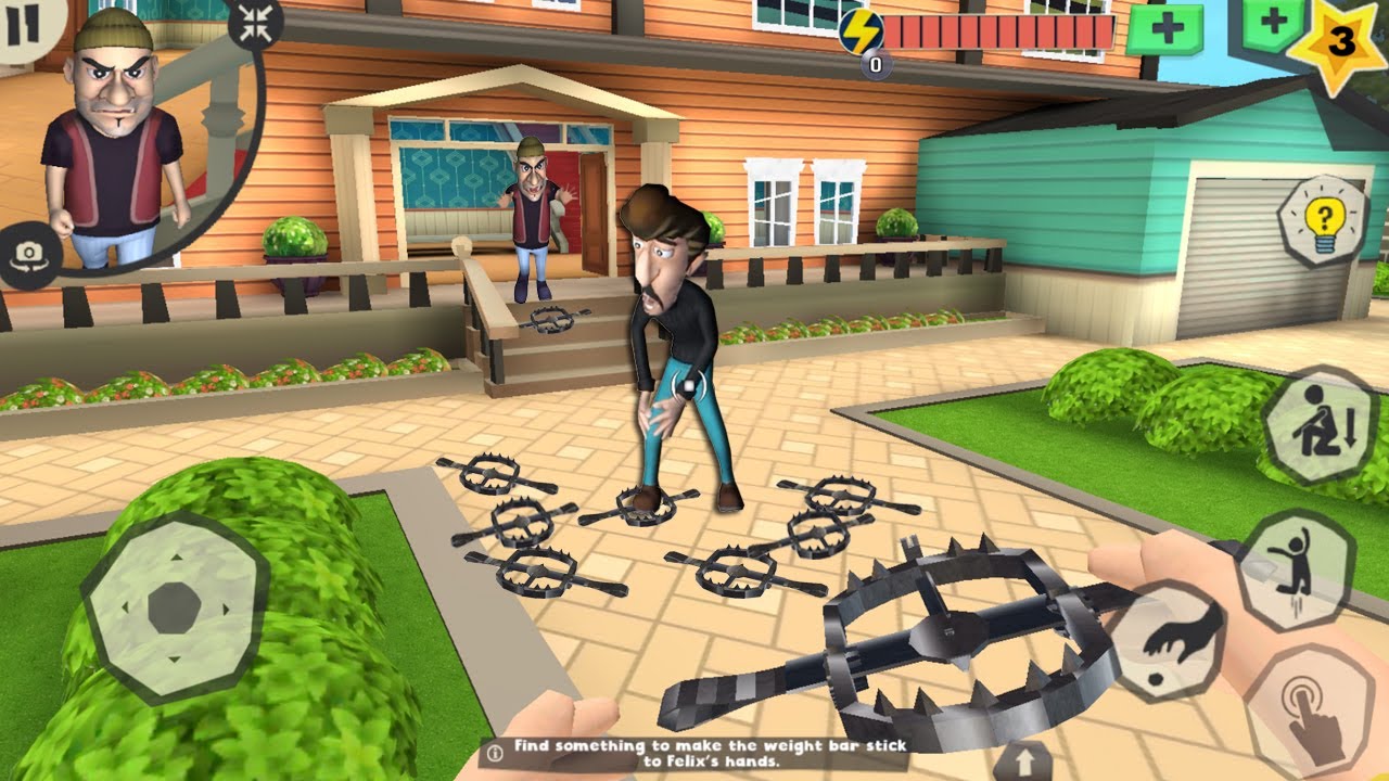 Scary Robber home clash _ new fun game video everyday , Gameplay ...