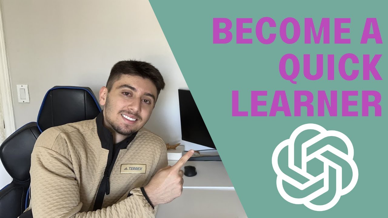How ChatGPT Can Make You a Quick Learner - YouTube