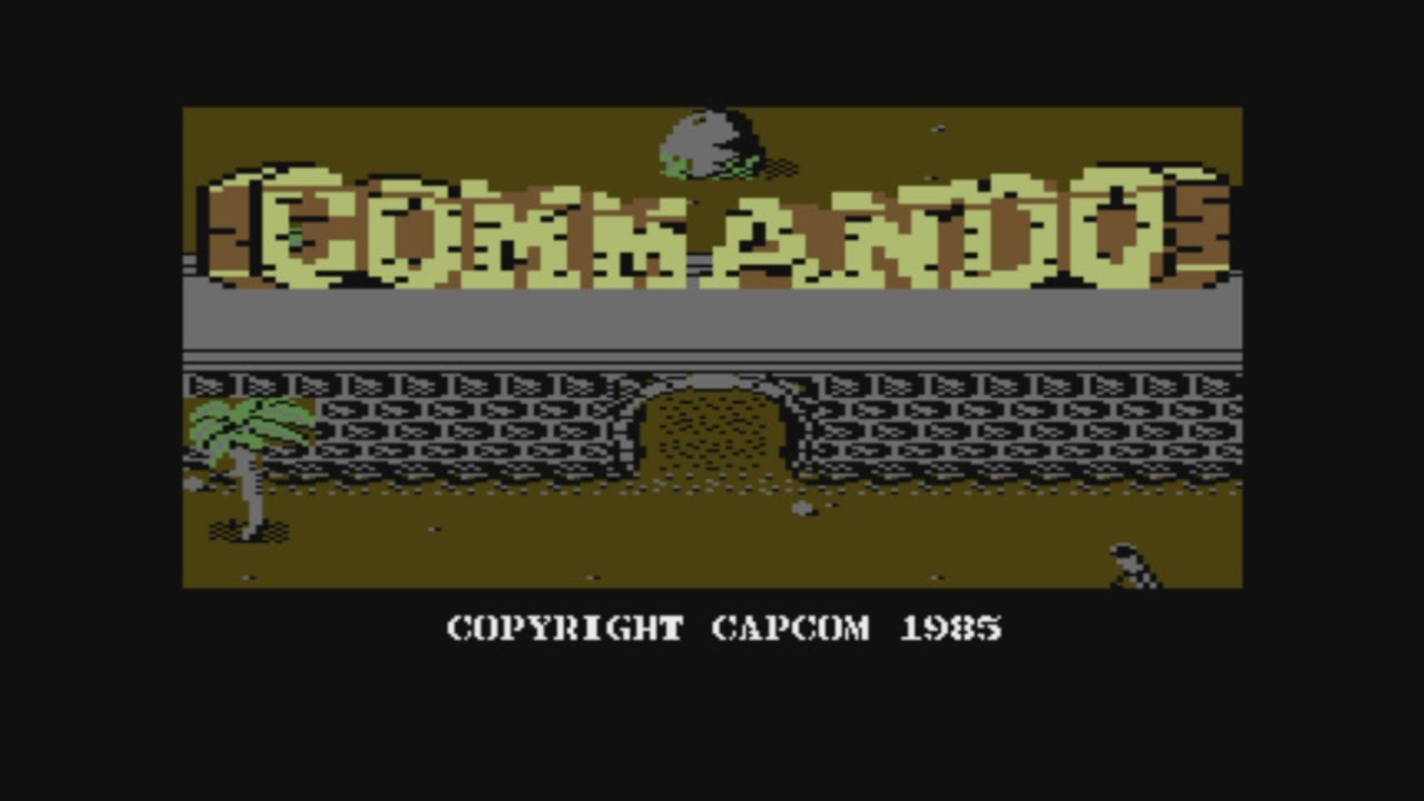 Commando - 1985 - Commodore 64 - No Commentary - Music And First Level ...
