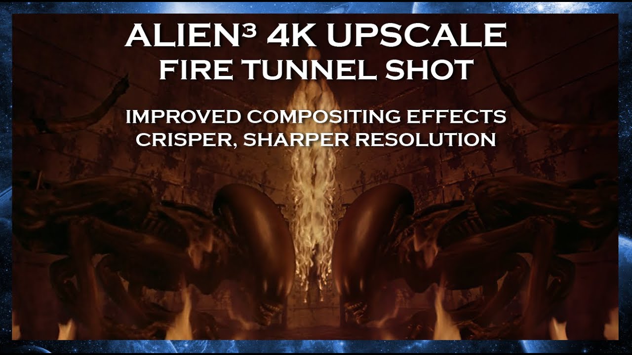 Alien 3, 4K Upscale shot, Improved SFX - YouTube
