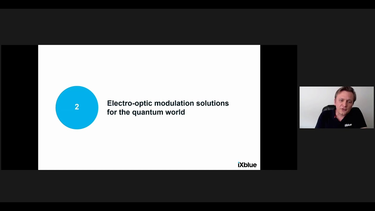 iXblue: Navigating to the quantum world - Modulation solutions and ...