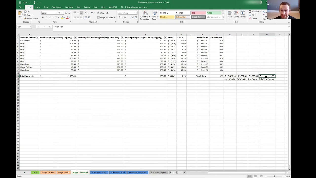 Comparing Pokemon vs. Magic the Gathering investing - YouTube