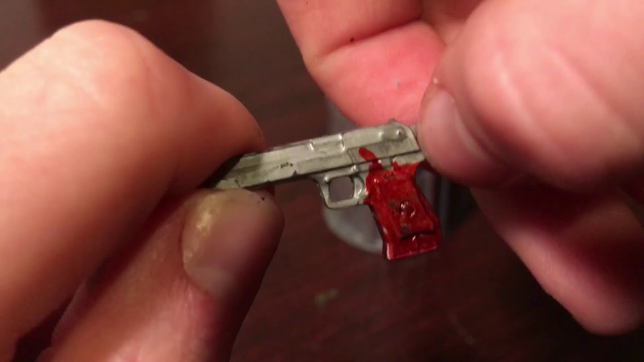 *NEW* CUSTOM PAINTED DEADPOOL WEAPONS - YouTube