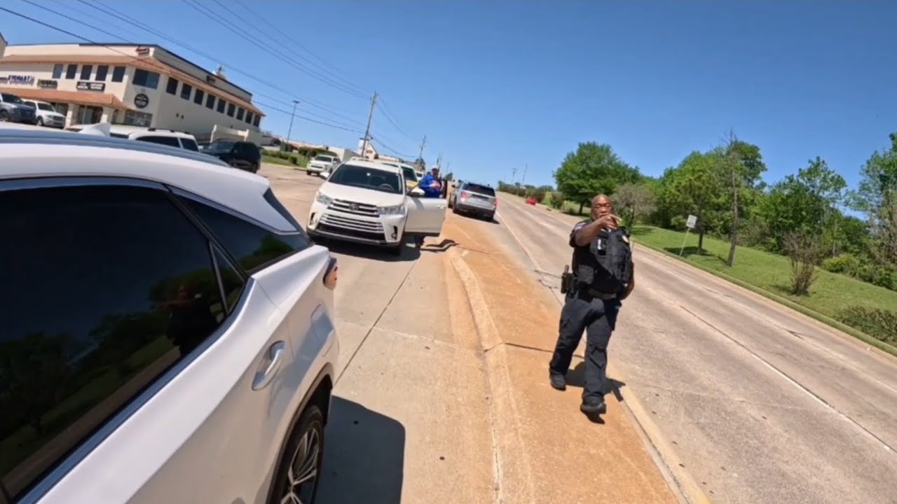 It's always fun when the cops show up 🚔 - YouTube