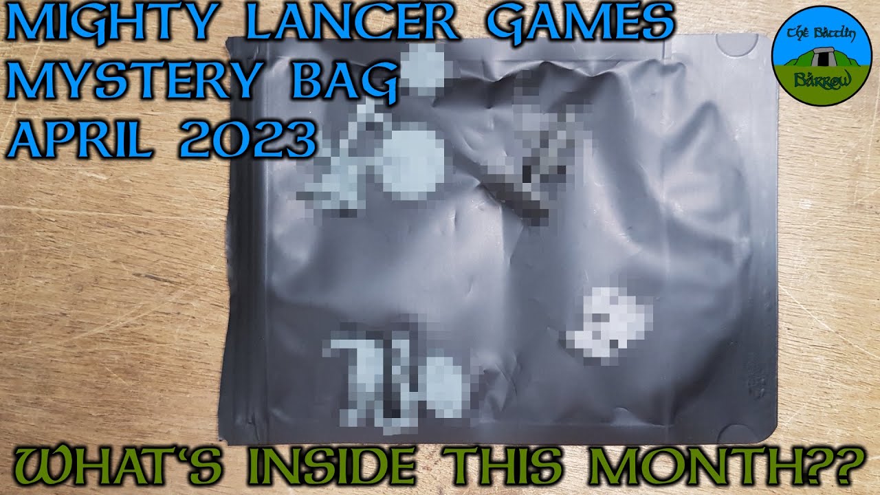 Mystery Miniature Blind Bag from Mighty Lancer Games - April 2023 - YouTube