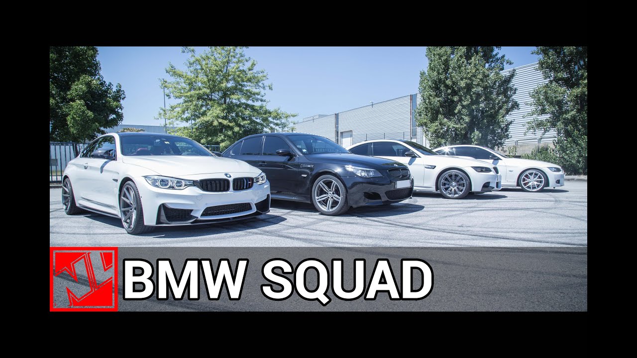 BMW Squad | M4 | M3 | M5 | E92 [4K] - YouTube