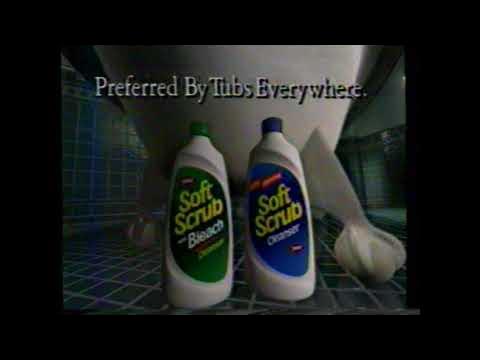 1993 Soft Scrub "Rub a dub dub pretend your a tub" TV Commercial - YouTube