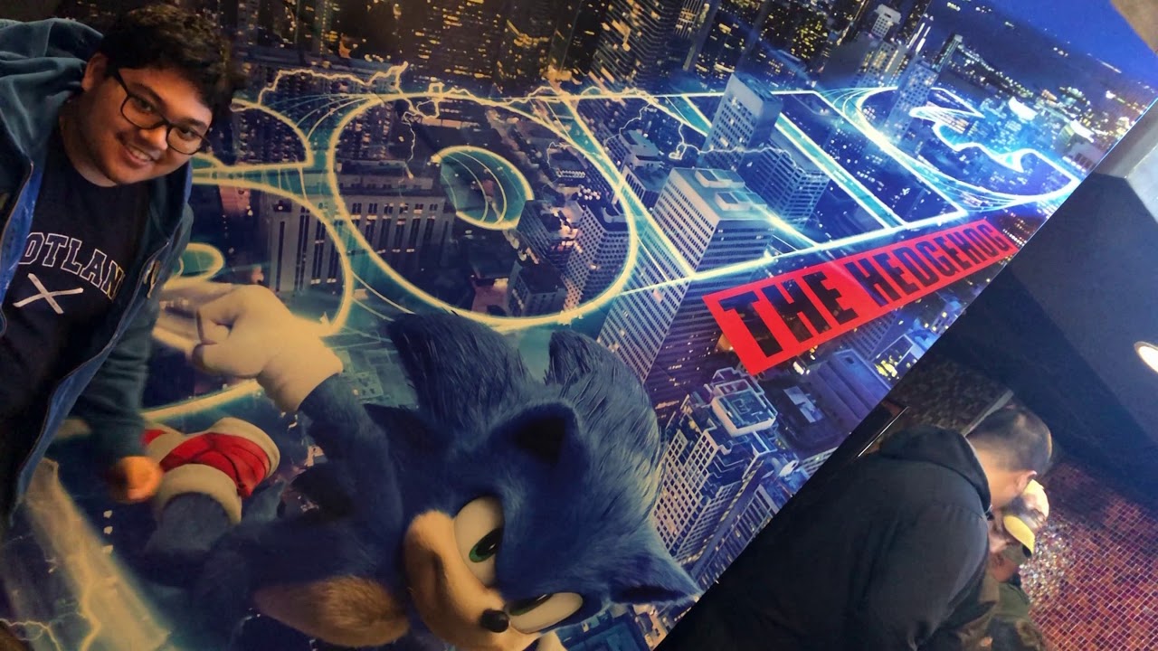 SONIC MOVIE VLOG - YouTube